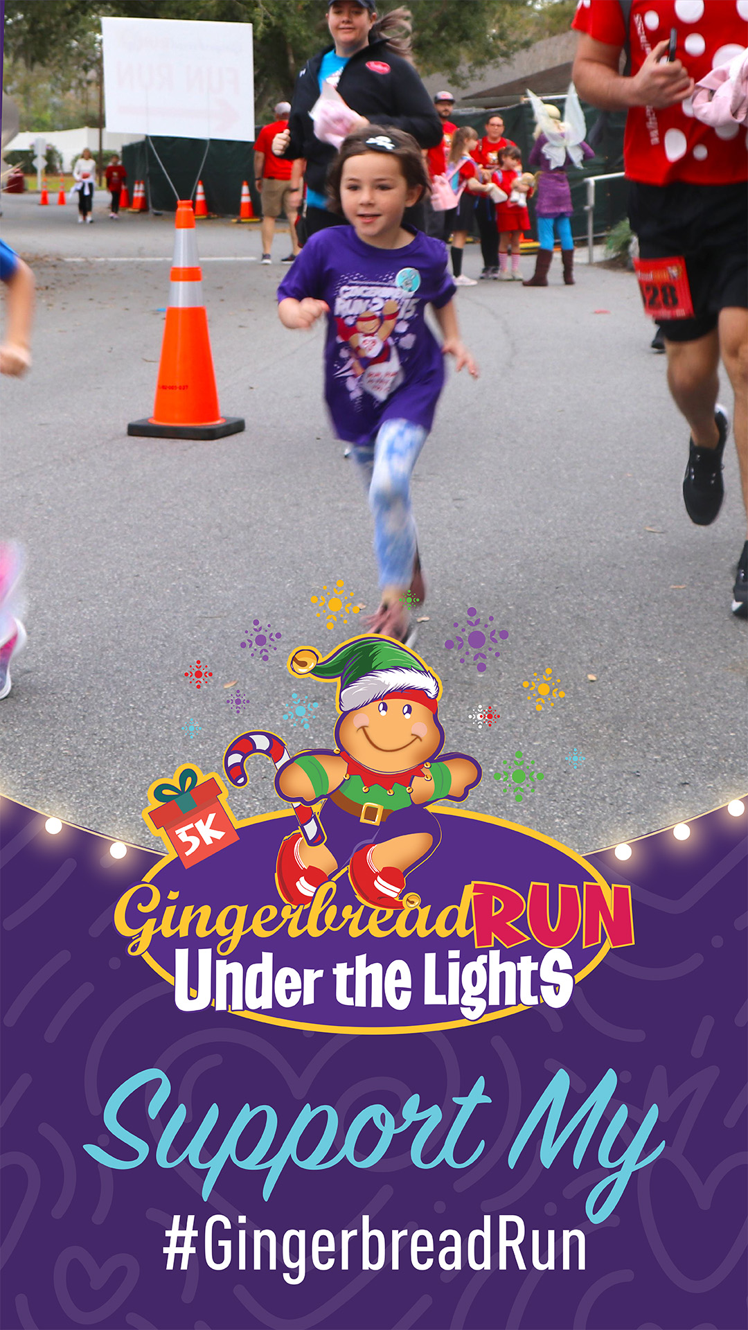 2025 Gingerbread Run: Under the Lights - Campaign