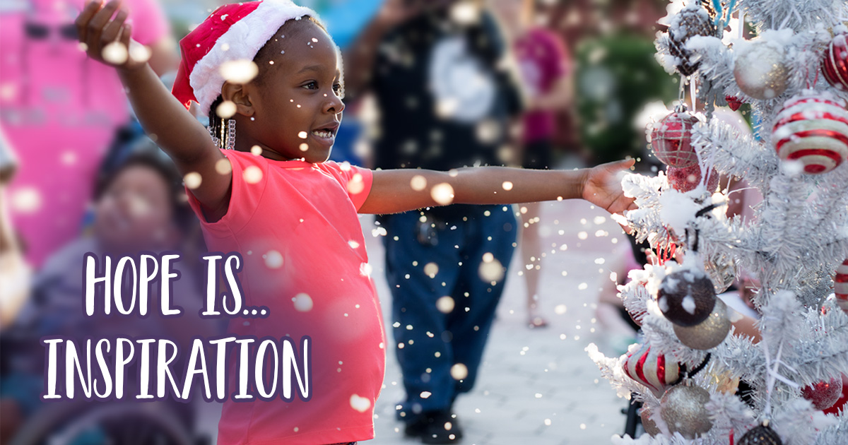 Hope is Inspiration | A Week of Hope | Give Kids The World